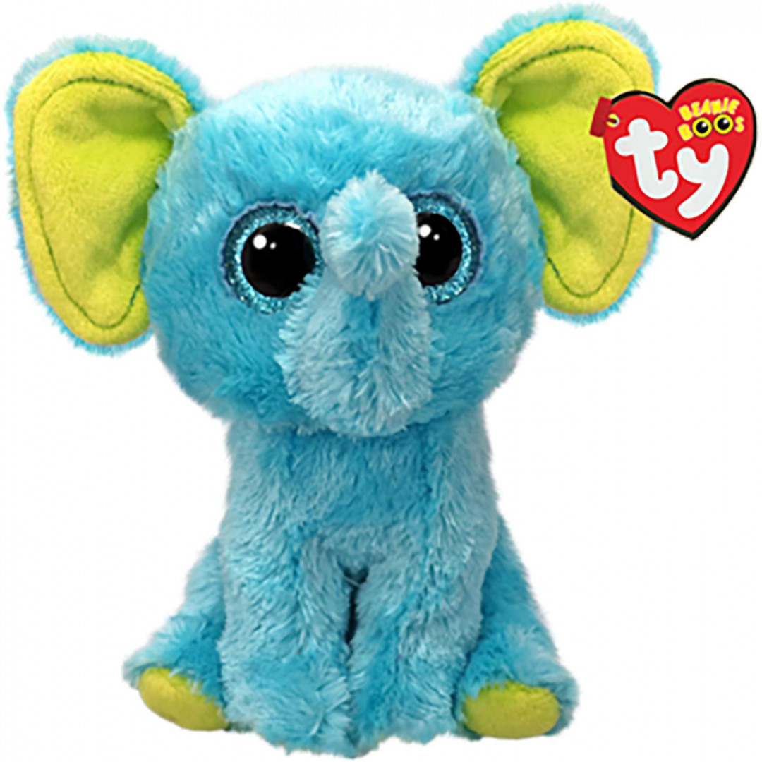 Ty Beanie Boos Trunkles - Elephant Blue Reg - Afterpay