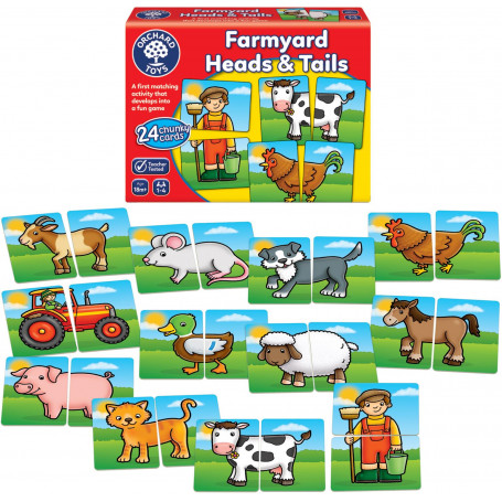 Orchard Toys - Farmyard Heads & Tails - Afterpay Available!