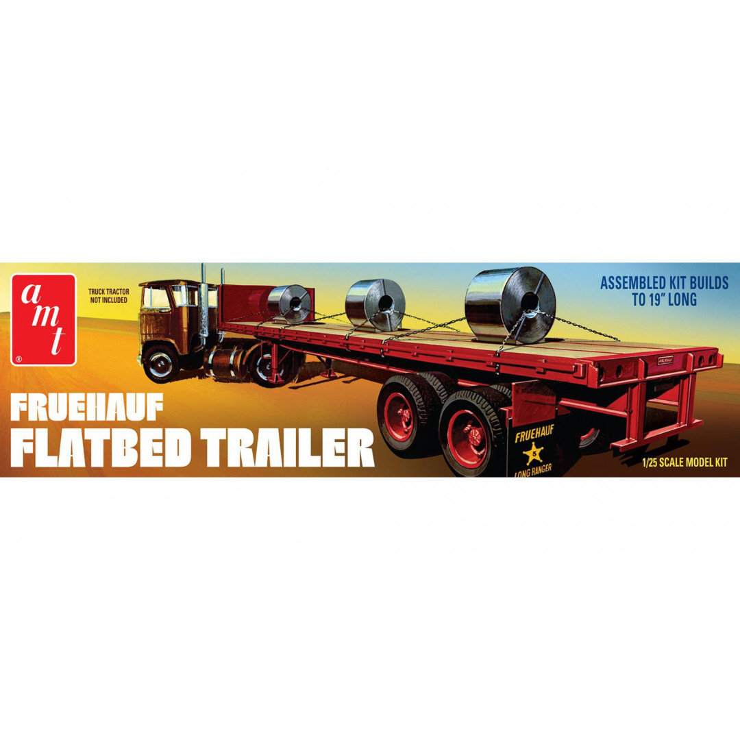 AMT -1:25 Fruehauf Flatbed Trailer - Afterpay Available!