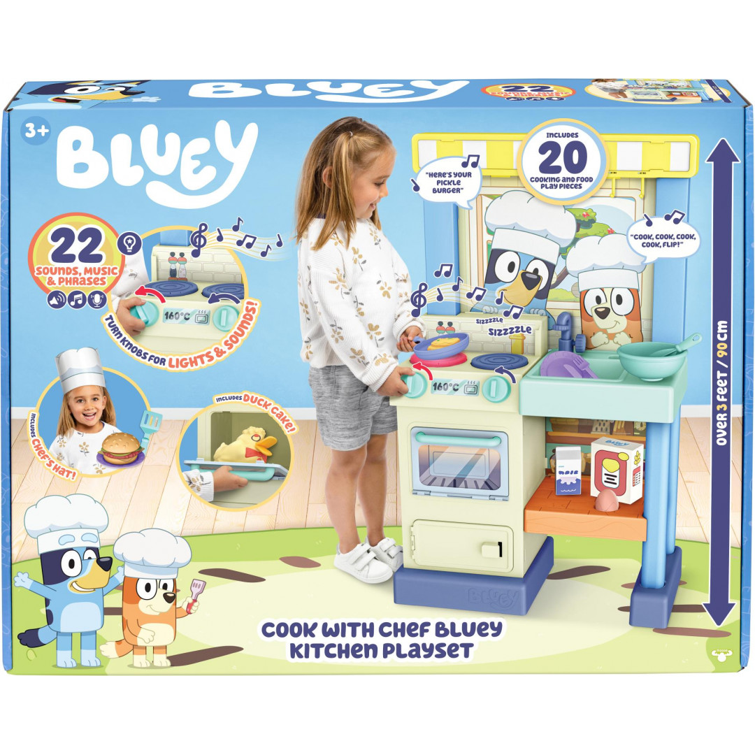 Bluey S11 Bake With Me Deluxe Kitchen Playset - Afterpay