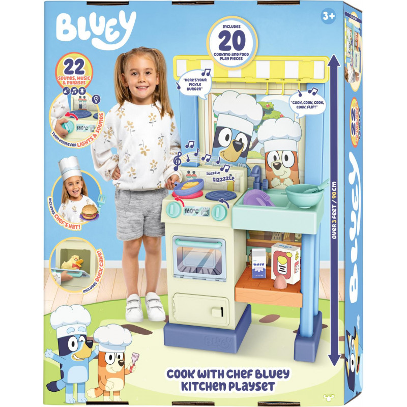 Bluey S11 Bake With Me Deluxe Kitchen Playset - Afterpay