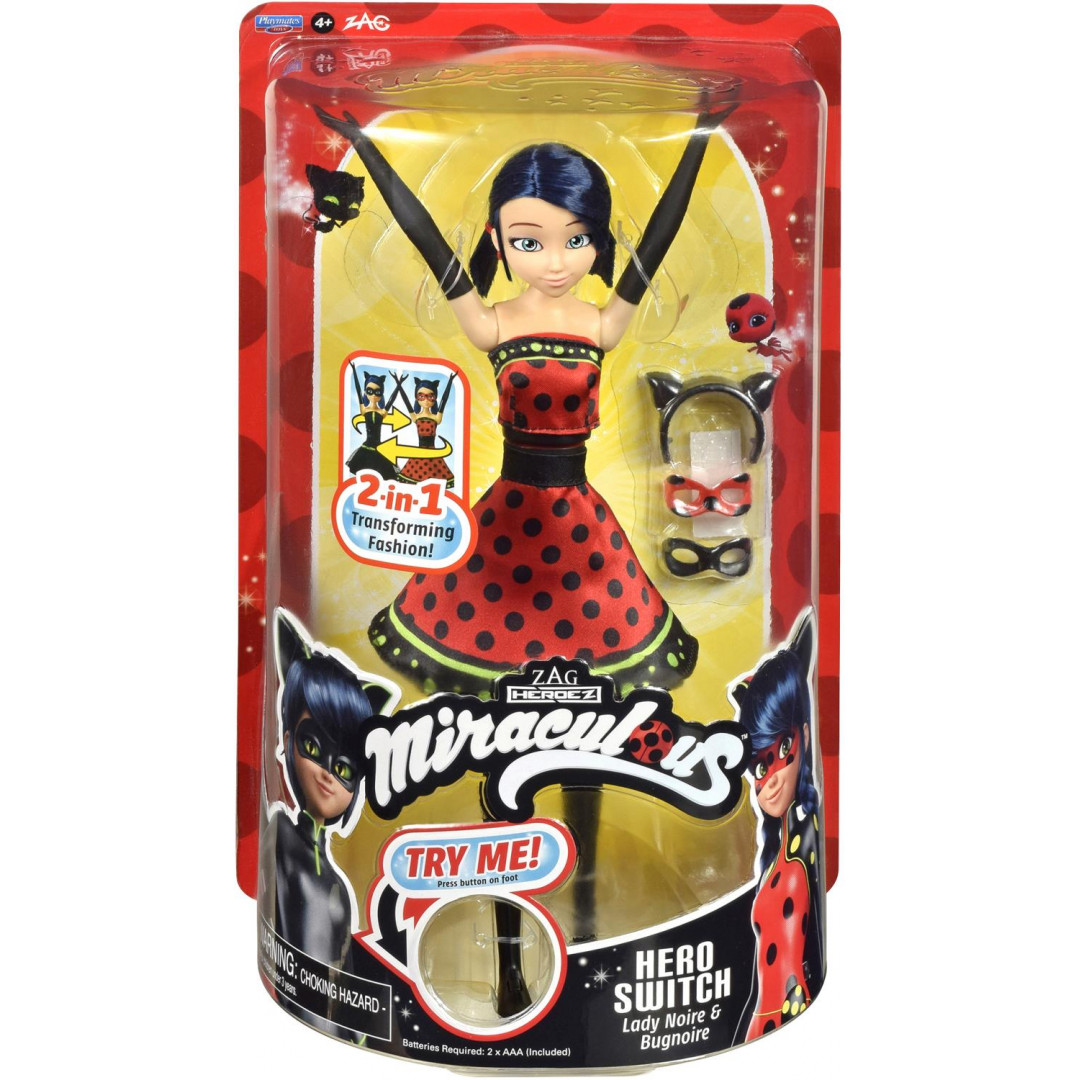 Miraculous Ladybug Hero Switch Ladybug - Afterpay Available!
