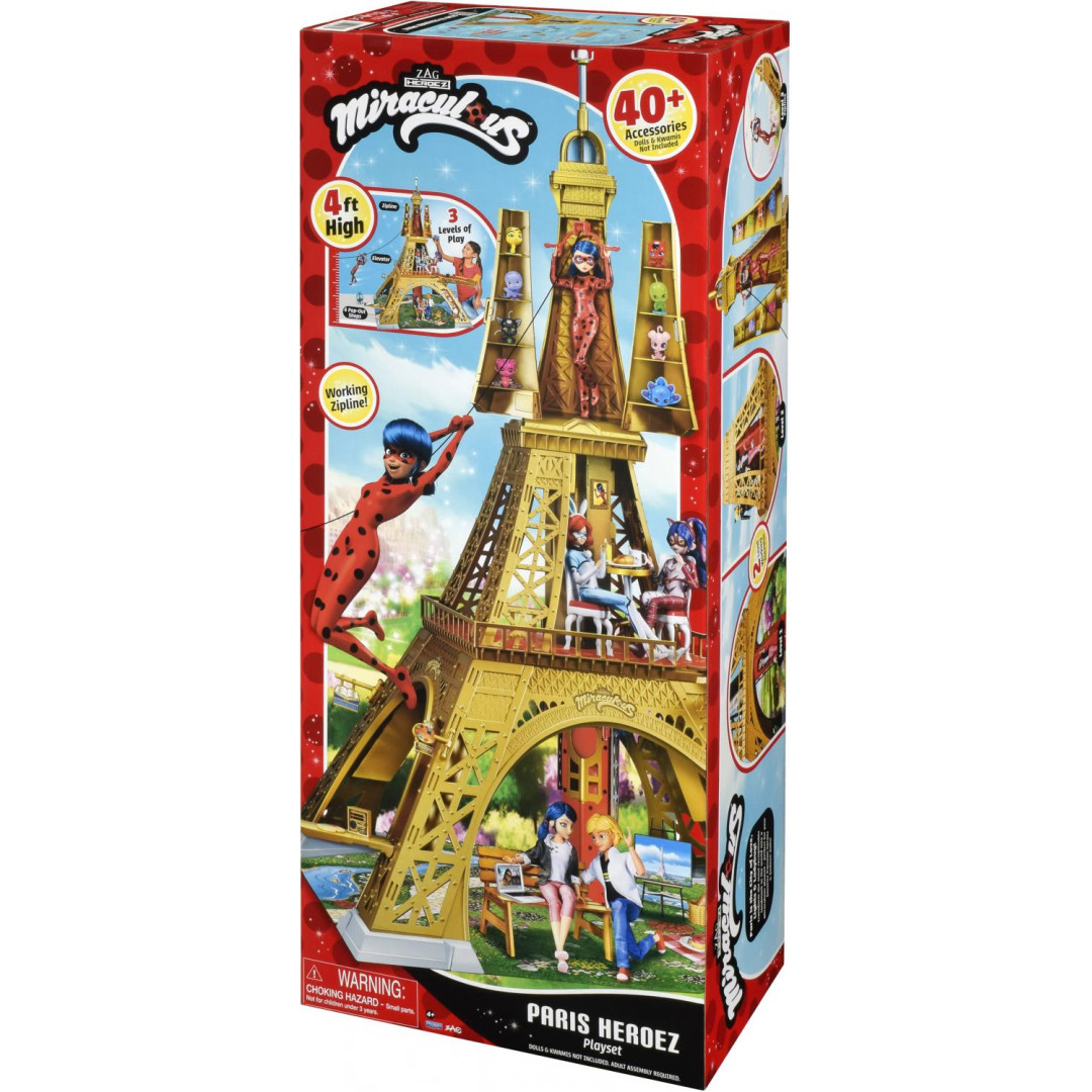 Miraculous Ladybug Paris Heroez Playset - Afterpay