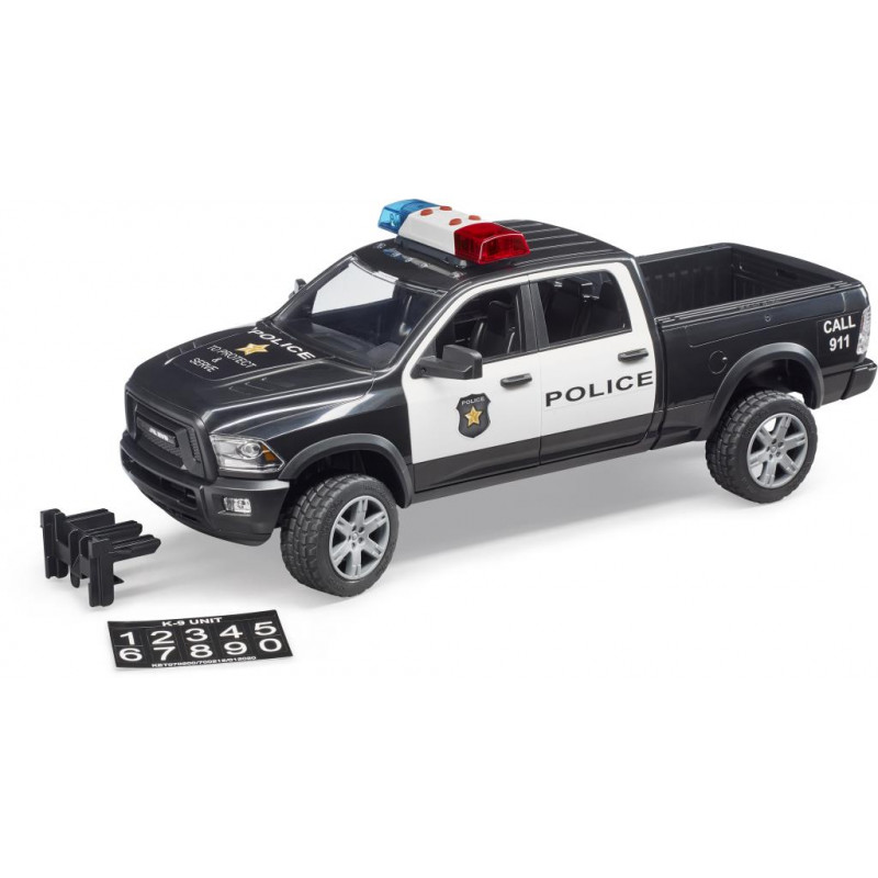 Bruder 1:16 Ram 2500 Police Truck With Policeman - Afterpay