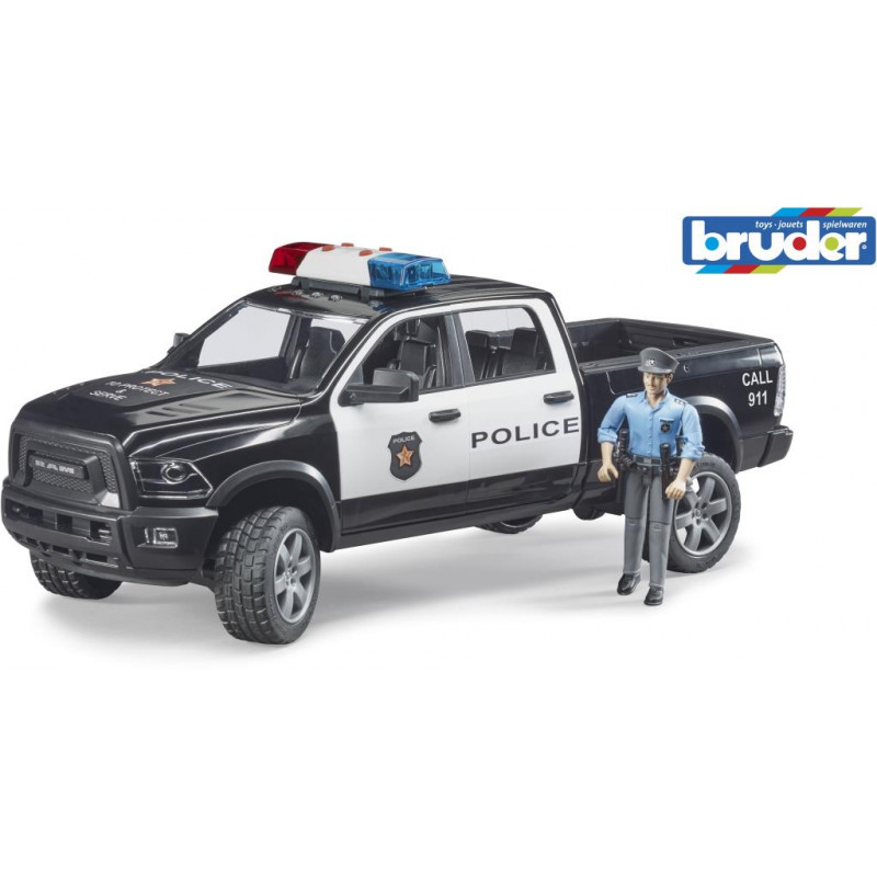 Bruder 1:16 Ram 2500 Police Truck With Policeman - Afterpay