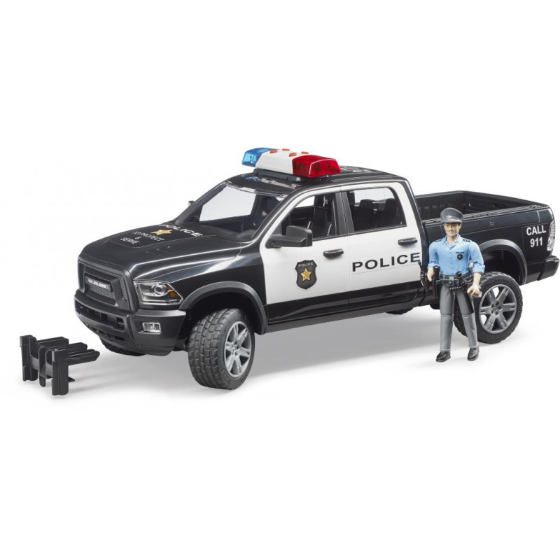 Bruder 1:16 Ram 2500 Police Truck With Policeman - Afterpay