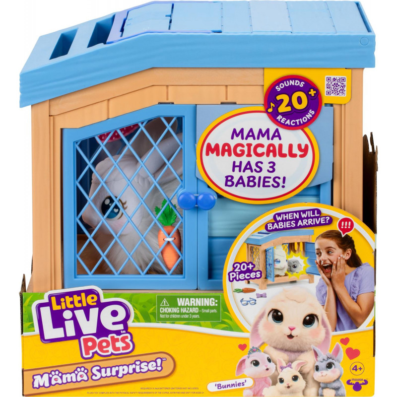 Little Live Pets Mama Surprise S3 Bunny Playset - Afterpay