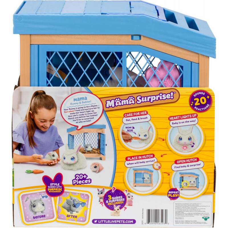 Little Live Pets Mama Surprise S3 Bunny Playset - Afterpay