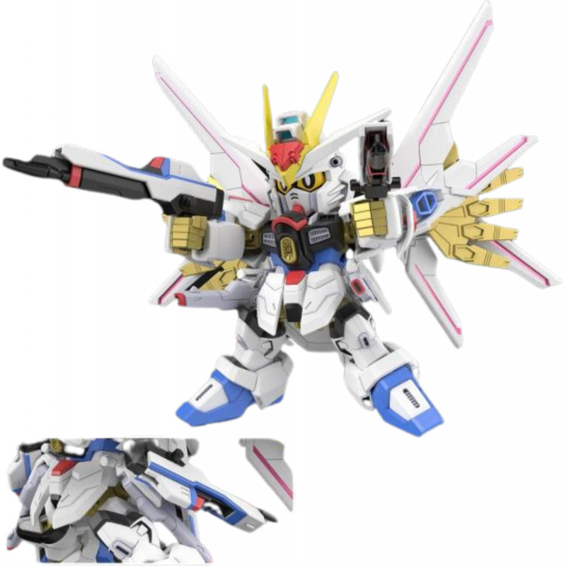 Sd Gundam Cross Silhouette Mighty Strike Freedom Gundam