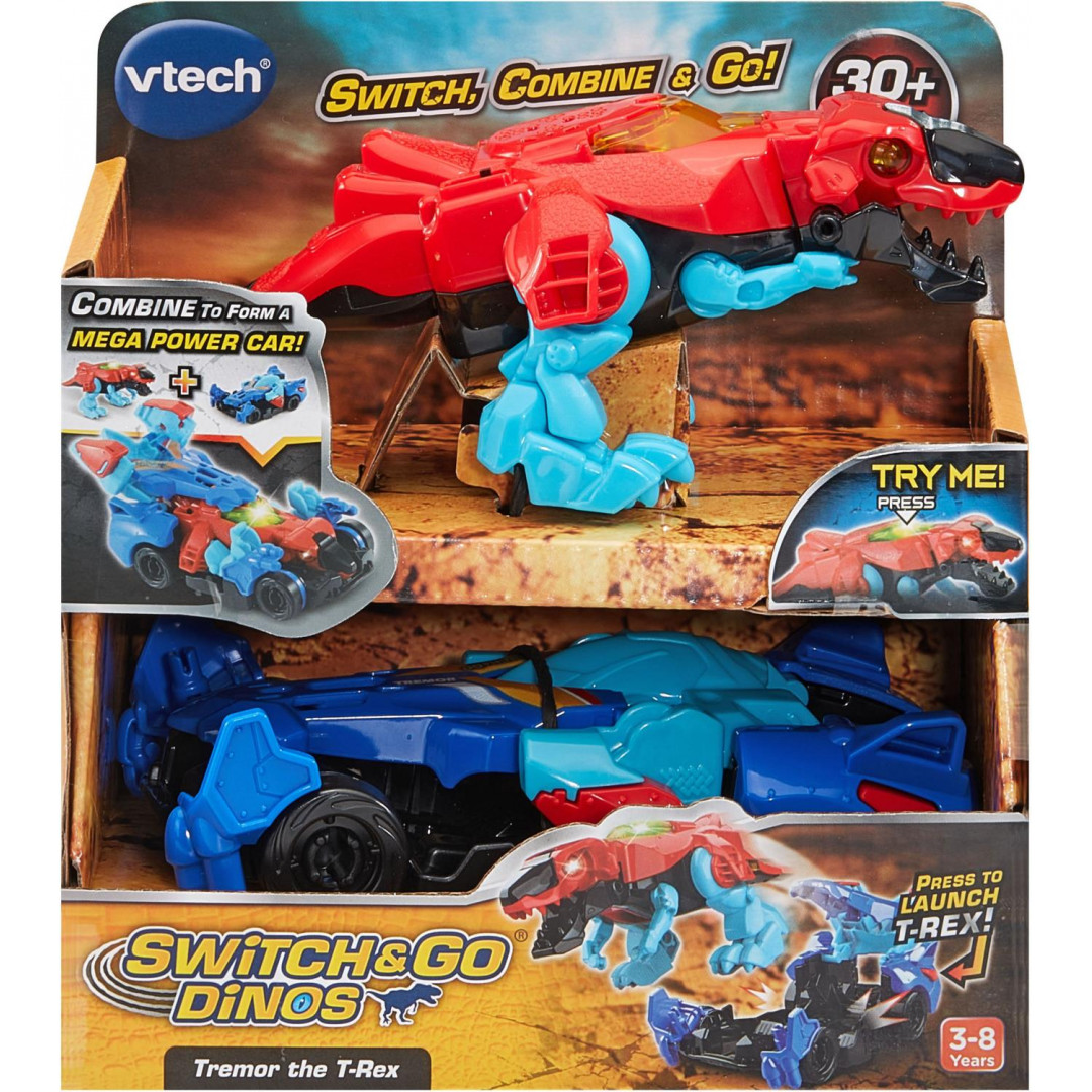 Vtech Switch & Go Dinos Tremor The T-Rex - Afterpay