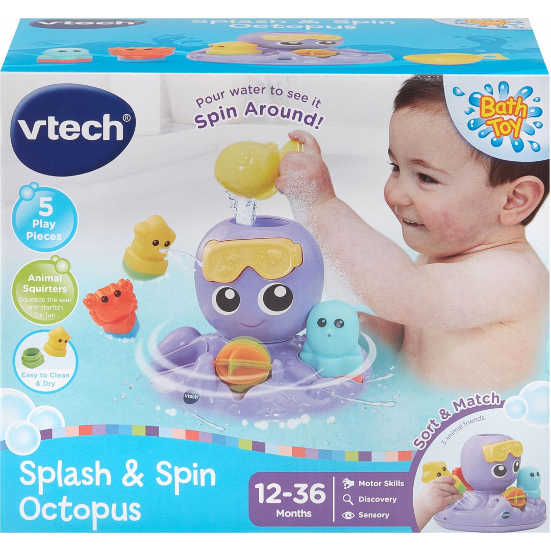Vtech Splash & Spin Octopus - Afterpay Available!