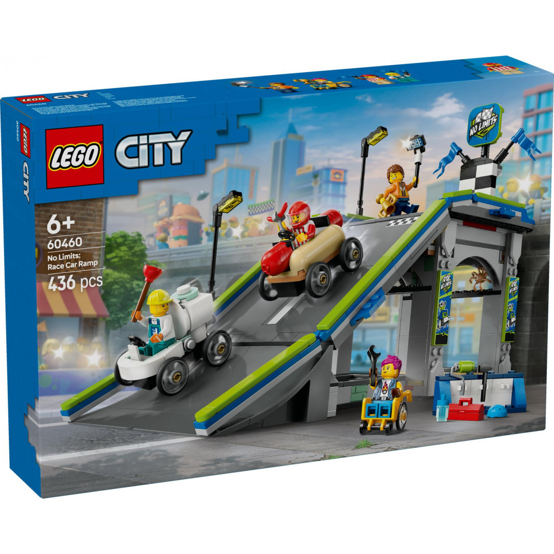 LEGO City No Limits: Race Car Ramp Track 60460 - Afterpay