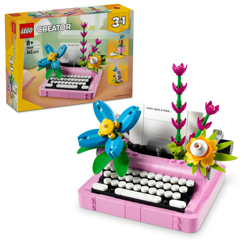 LEGO Creator Typewriter with Flowers 31169 - Afterpay