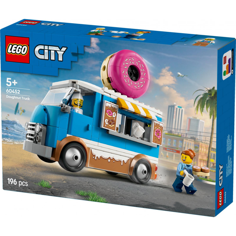 LEGO City Doughnut Truck 60452 - Afterpay Available!