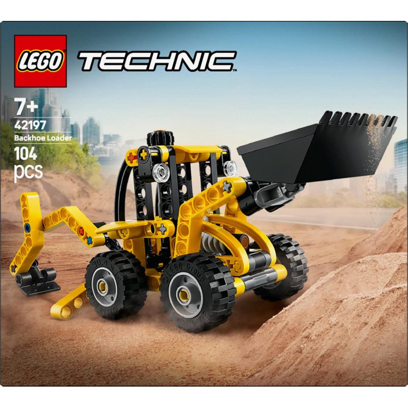 LEGO Technic Backhoe Loader 42197 - Afterpay Available!