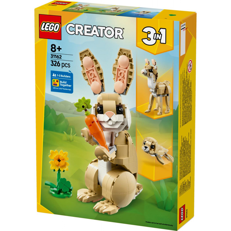 LEGO Creator Cute Bunny 31162 - Afterpay Available!