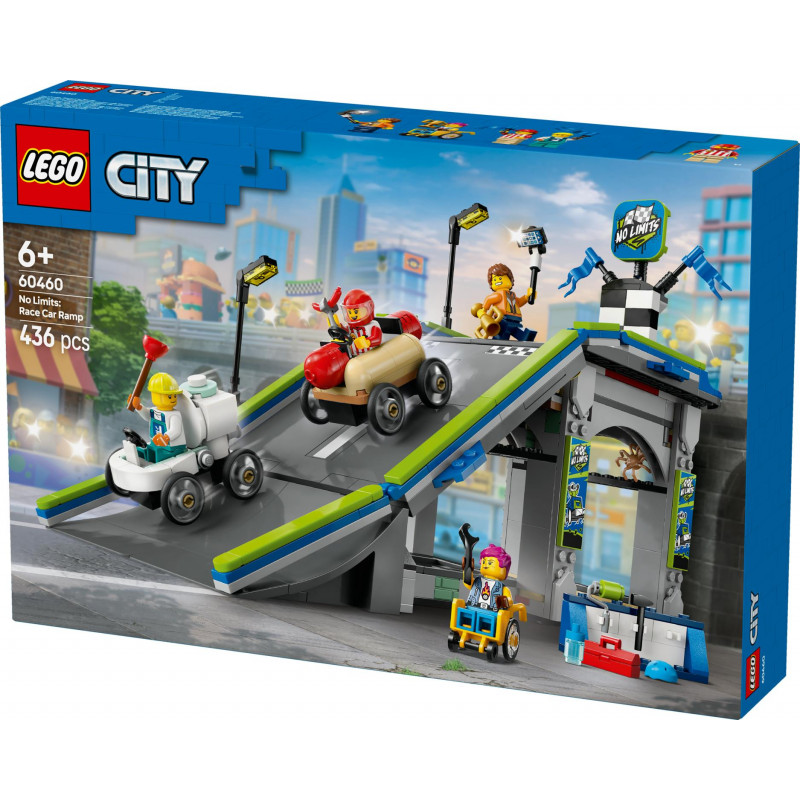 LEGO City No Limits: Race Car Ramp Track 60460 - Afterpay
