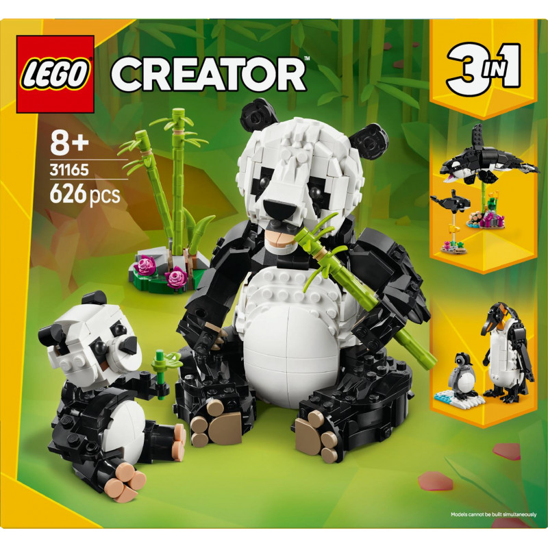 LEGO Creator Wild Animals: Panda Family 31165 - Afterpay