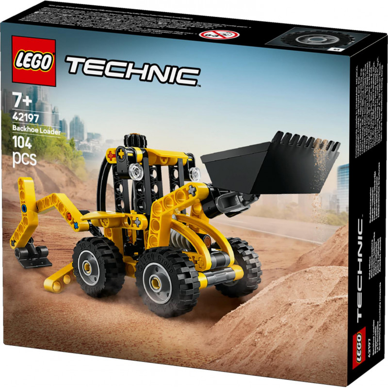 LEGO Technic Backhoe Loader 42197 - Afterpay Available!