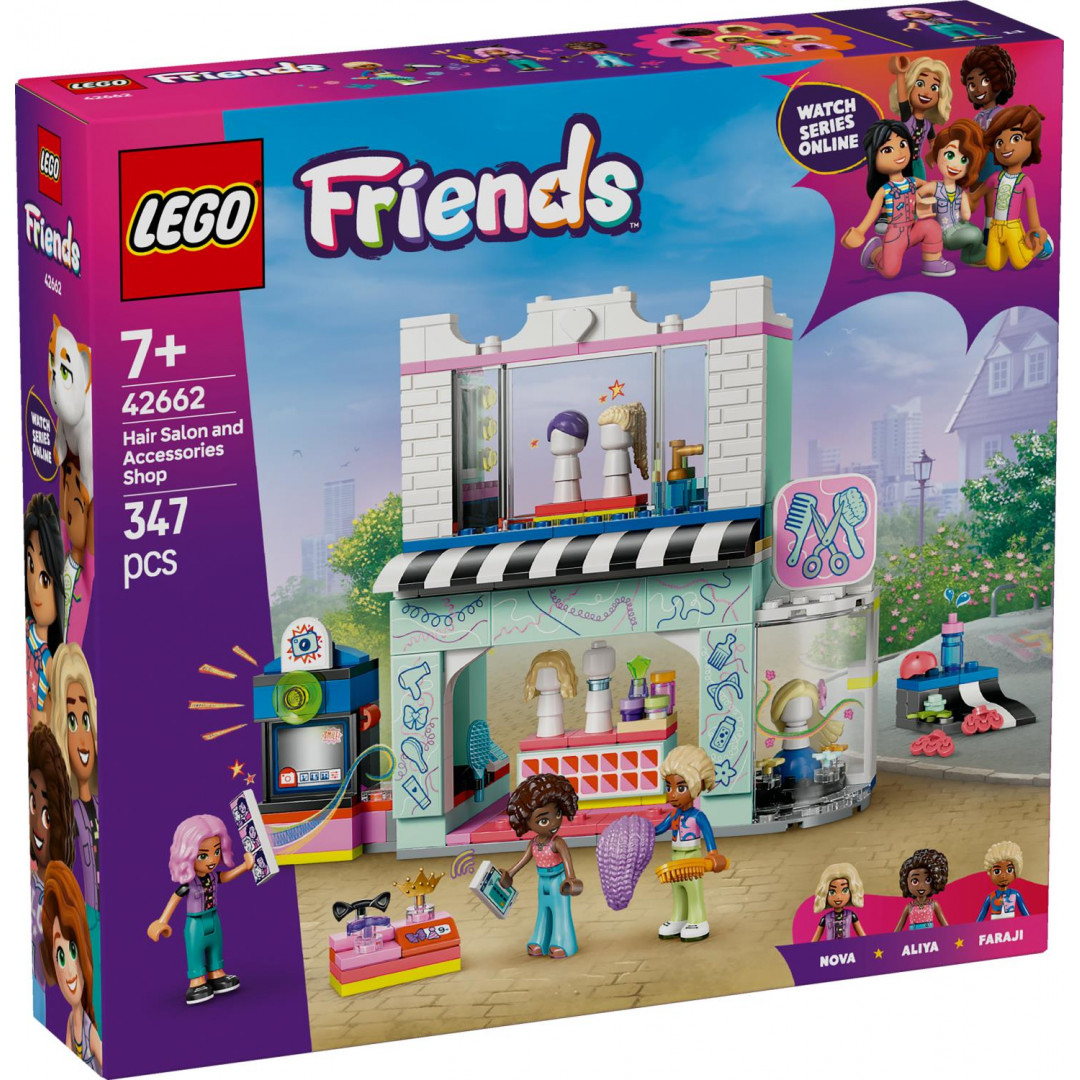 LEGO Friends Hair Salon And Accessories Shop 42662