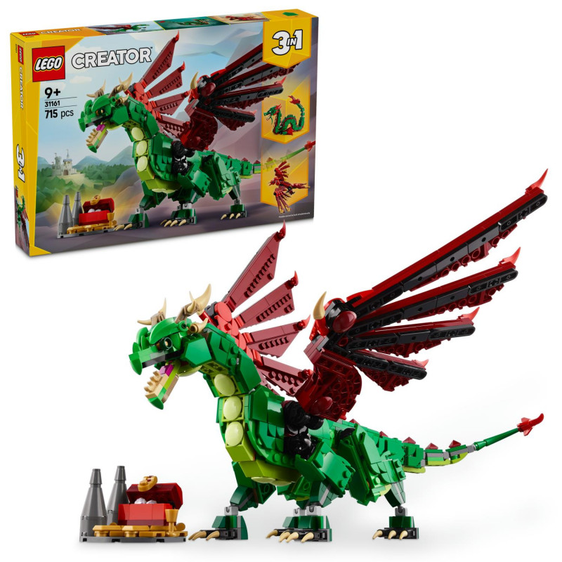 LEGO Creator Medieval Dragon 31161 - Afterpay Available!