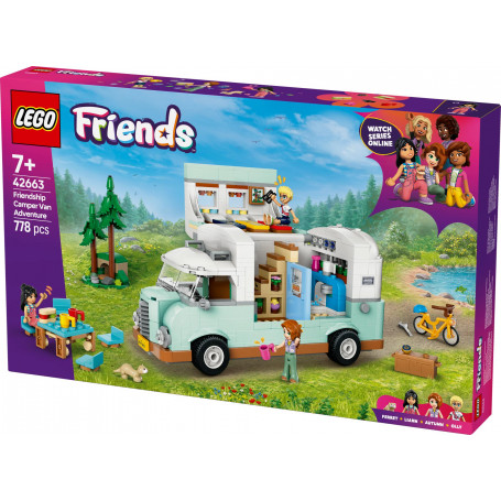 LEGO Friends Friendship Camper Van Adventure 42663