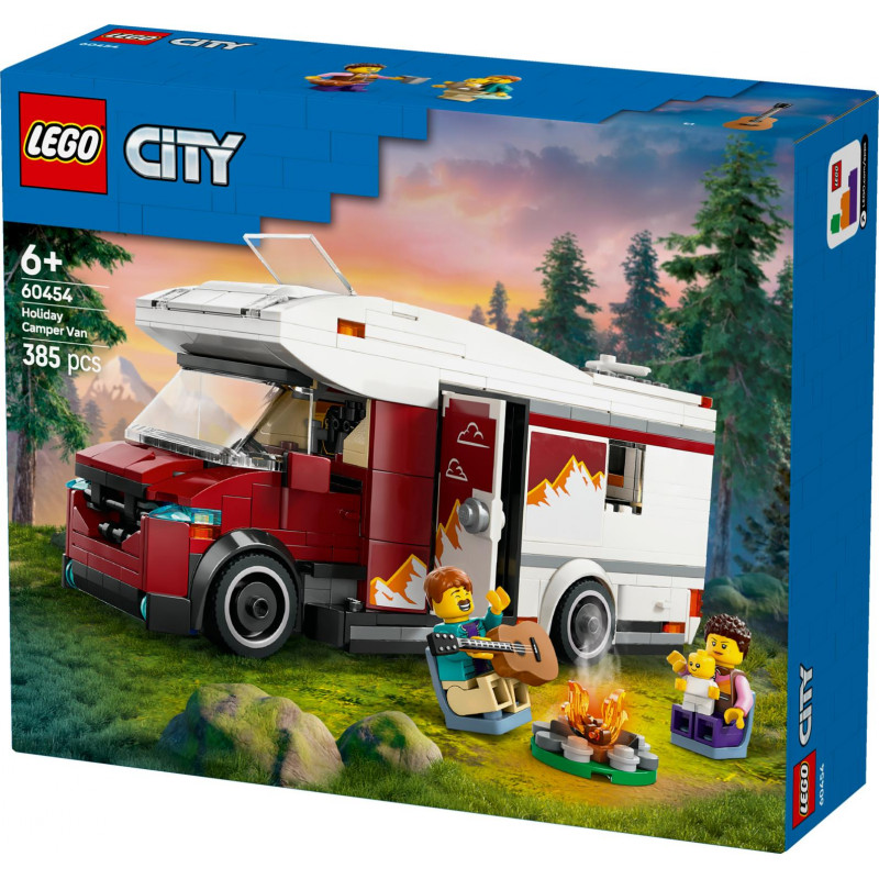LEGO City Holiday Adventure Camper Van 60454 - Afterpay