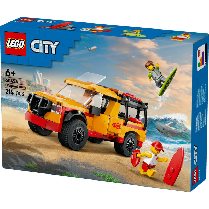 LEGO City Lifeguard Beach Rescue Truck 60453 - Afterpay