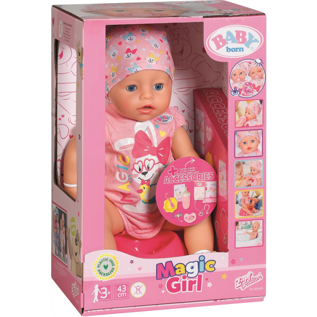 Baby Born Magic Girl 43cm - Afterpay Available!