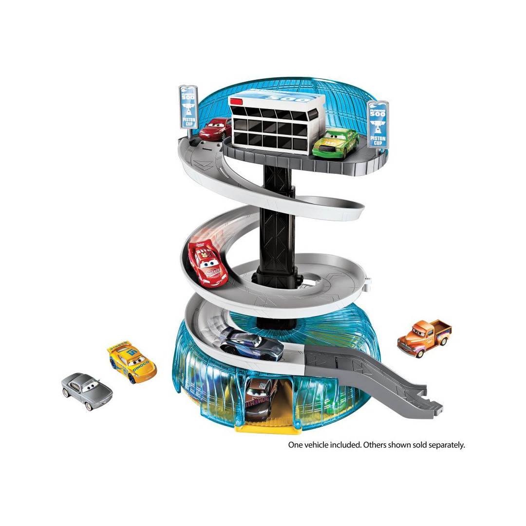Disney Cars Florida Speedway Spiral Playset - Afterpay