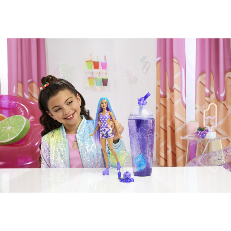 Barbie Pop Reveal Juicy Fruits Series - Grape Fizz