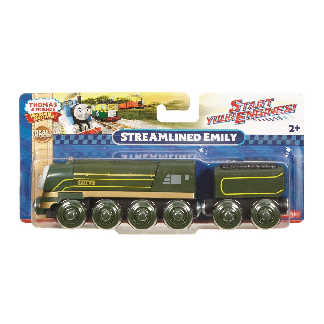 Thomas Wooden Railway Streamlined Emily - Afterpay