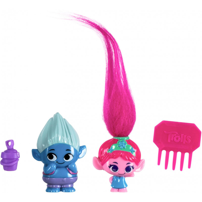 Trolls S1 Mineez Figure 2Pk Assorted - Afterpay Available!