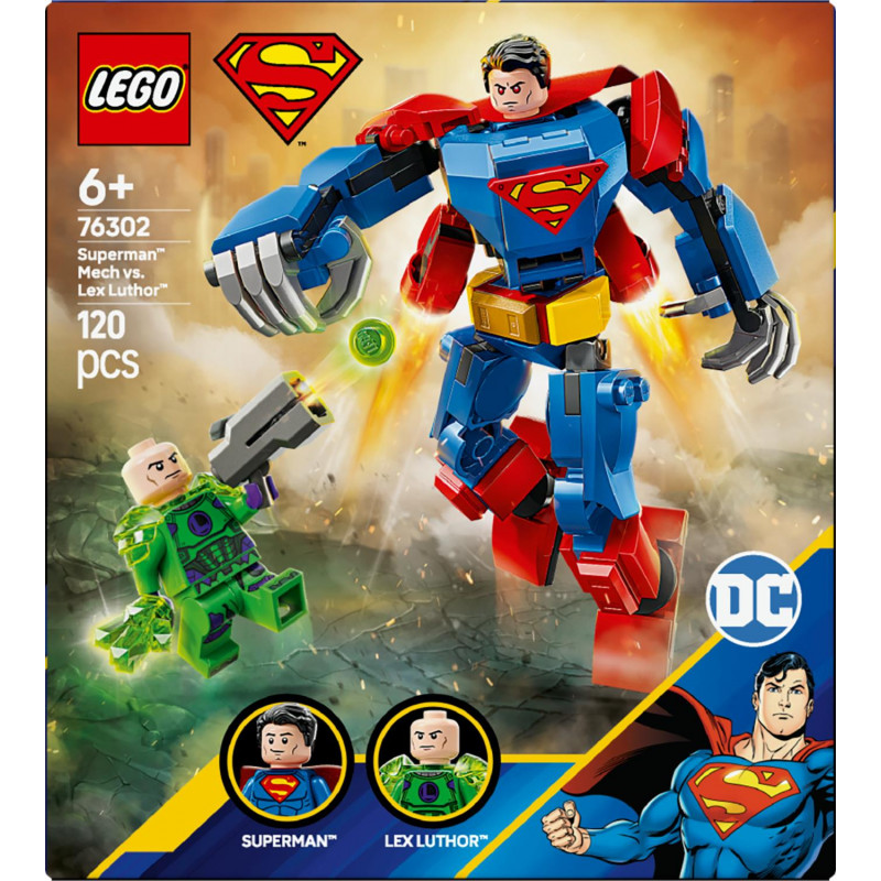 LEGO DC Batman Superman Mech vs.