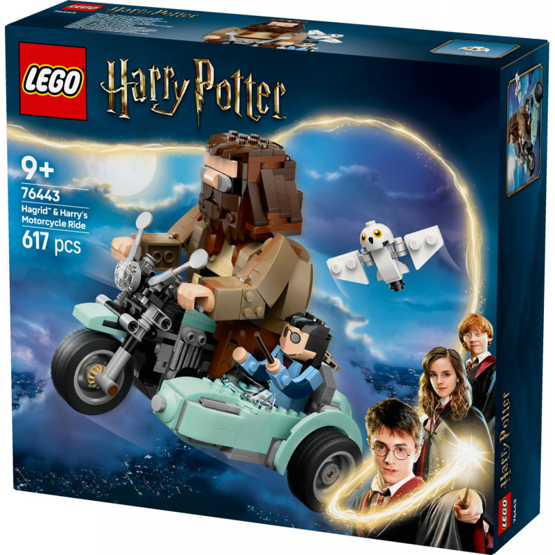 LEGO Harry Potter TM Hagrid & Harry's Motorcycle Ride 76443