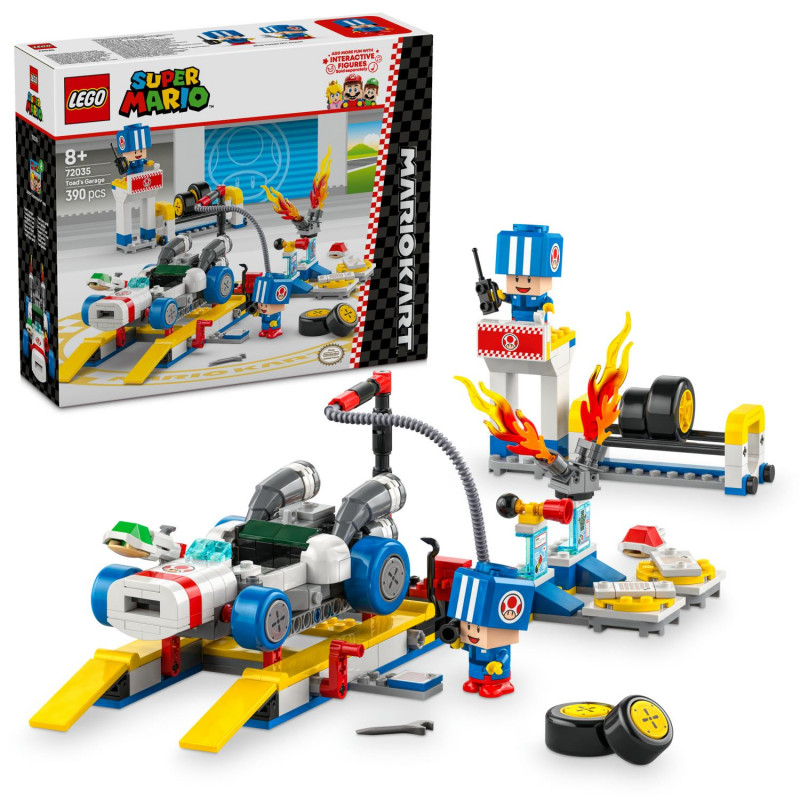 LEGO Super Mario Mario Kart Toad's Garage 72035 - Afterpay