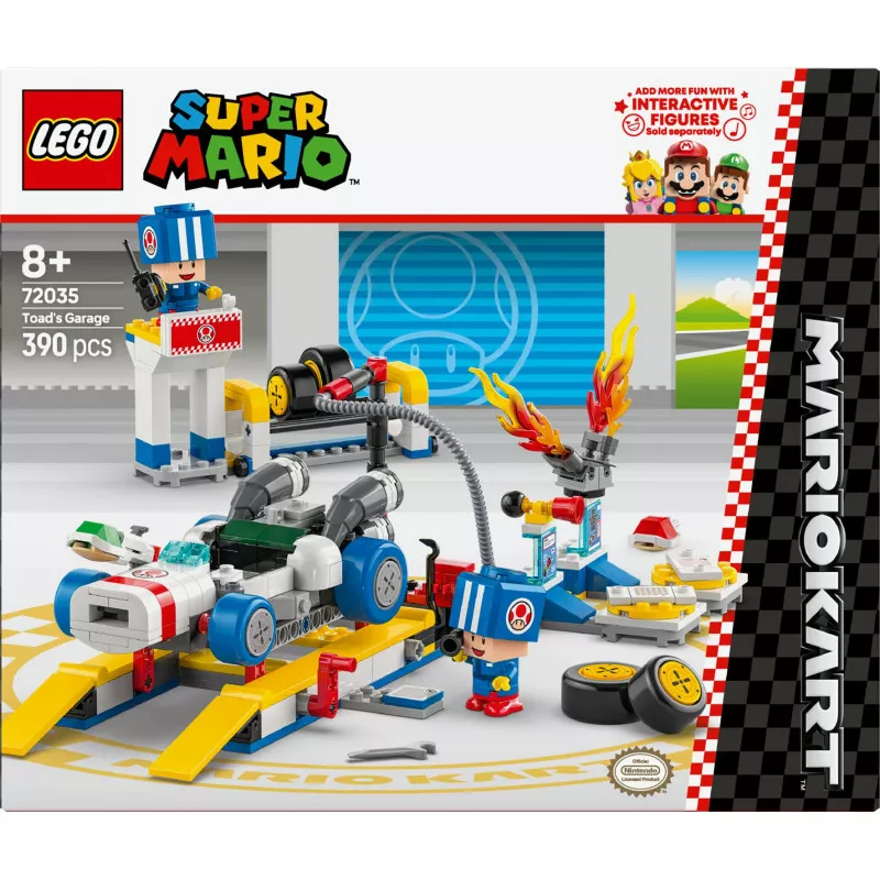 LEGO Super Mario Mario Kart Toad's Garage 72035 - Afterpay