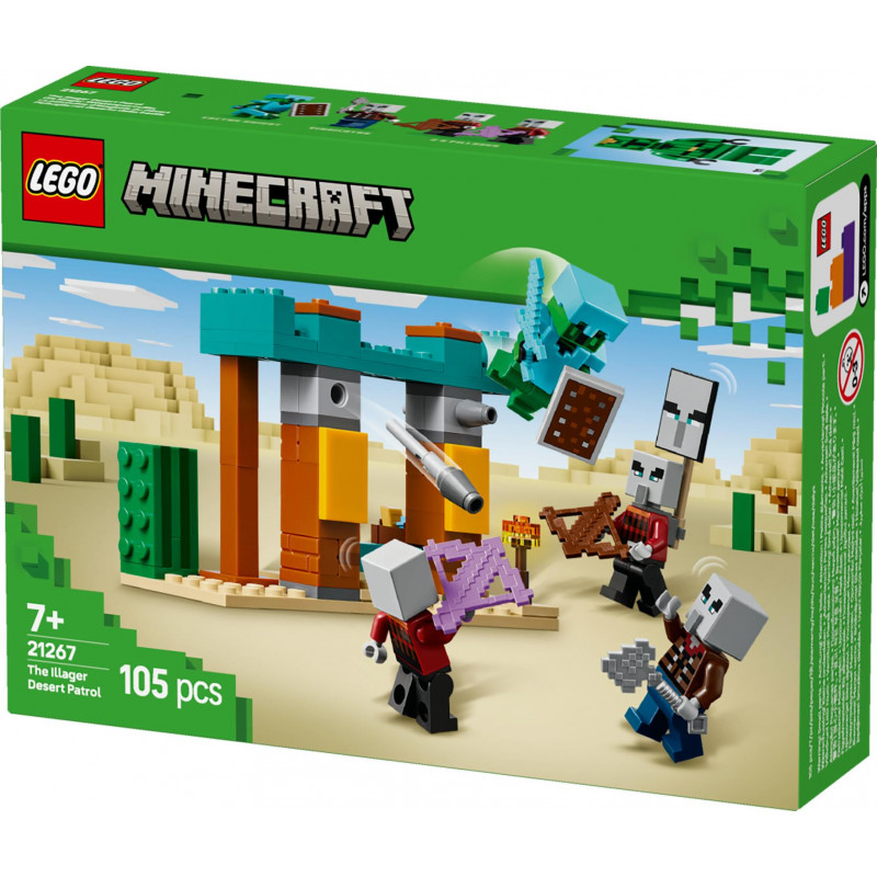 LEGO Minecraft The Illager Desert Patrol 21267 - Afterpay