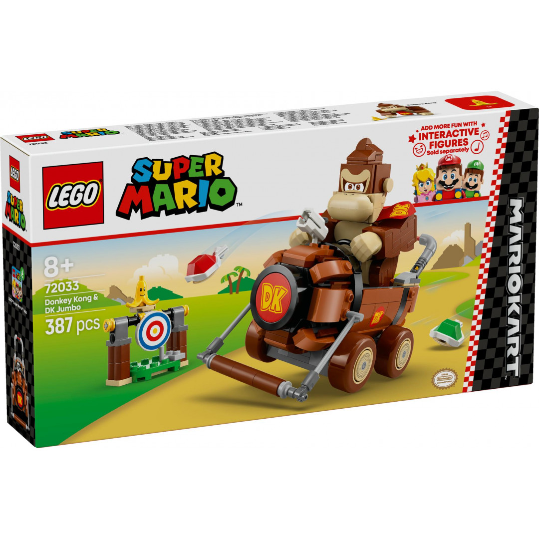 LEGO Super Mario Mario Kart Donkey Kong & DK Jumbo 72033