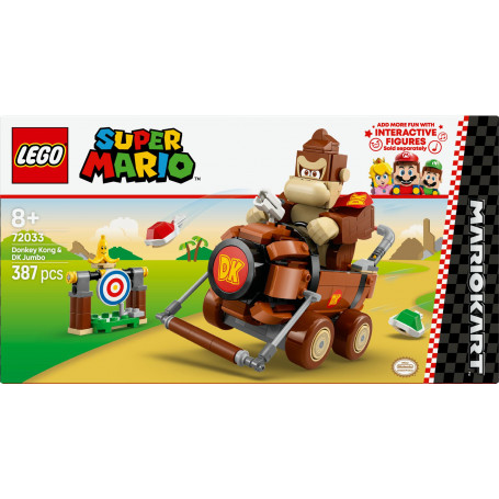 LEGO Super Mario Mario Kart Donkey Kong & DK Jumbo 72033