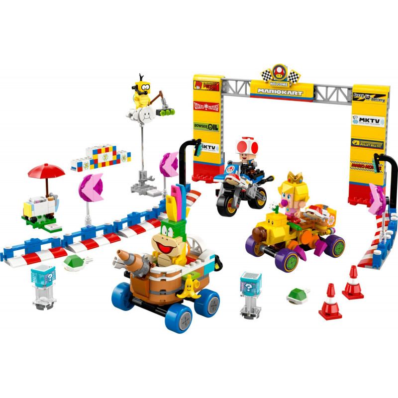 LEGO Super Mario Mario Kart Baby Peach & Grand Prix Set