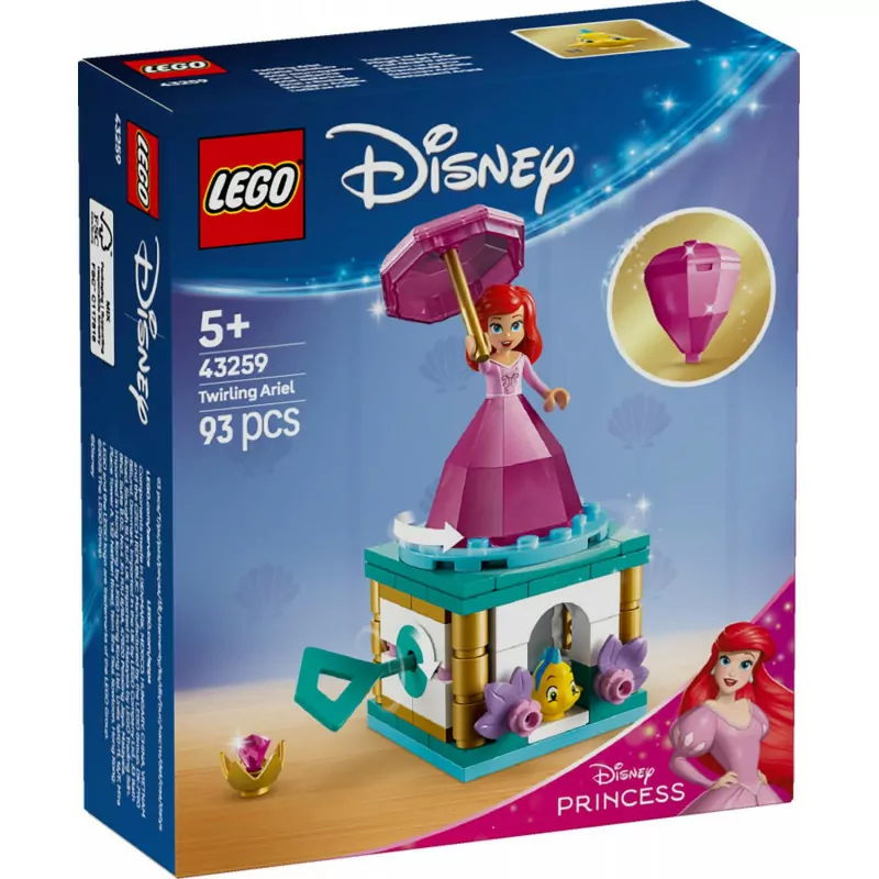 LEGO Disney Princess Twirling Ariel 43259 - Afterpay