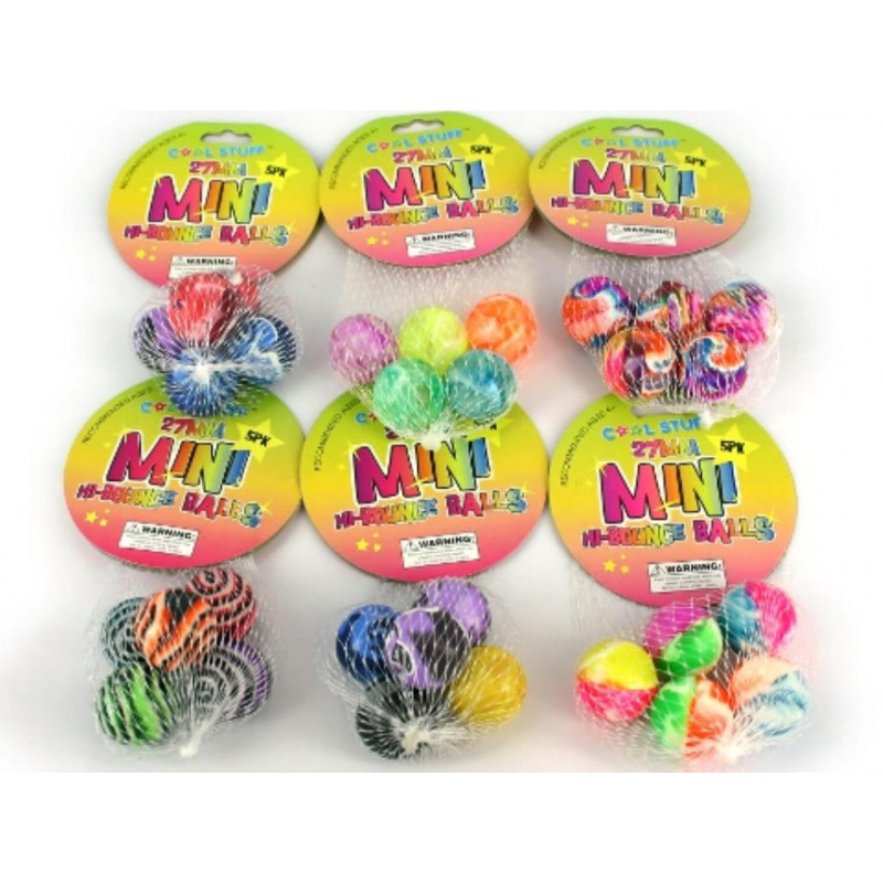 The Mini Hi Bounce Ball 5 Pack - Afterpay Available!