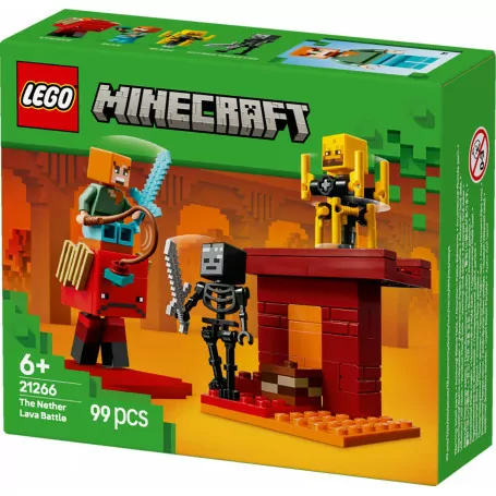 LEGO Minecraft The Nether Lava Battle 21266 - Afterpay