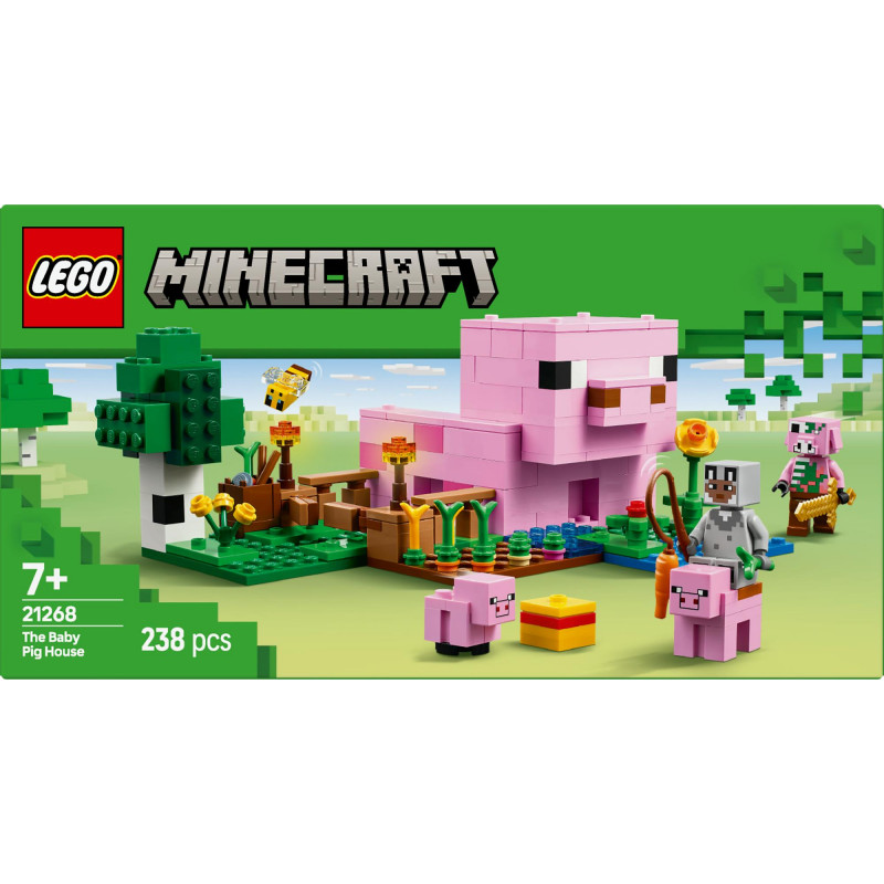LEGO Minecraft The Baby Pig House 21268 - Afterpay