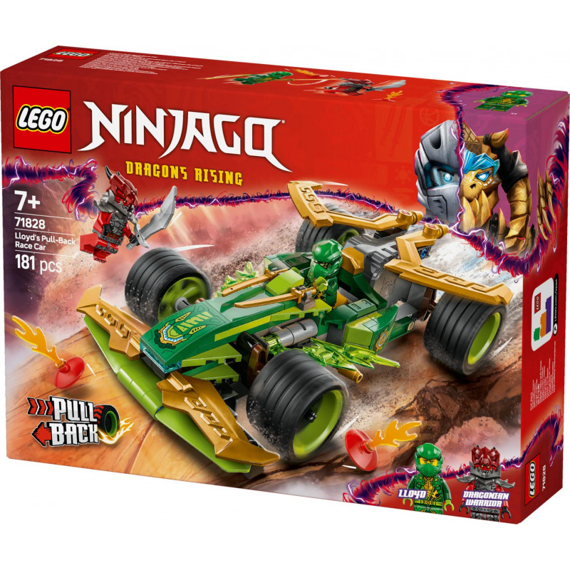 LEGO Ninjago Lloyd's Pull-Back Race Car 71828 - Afterpay