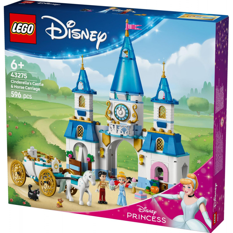 LEGO Disney Princess Cinderella's Castle & Horse Carriage