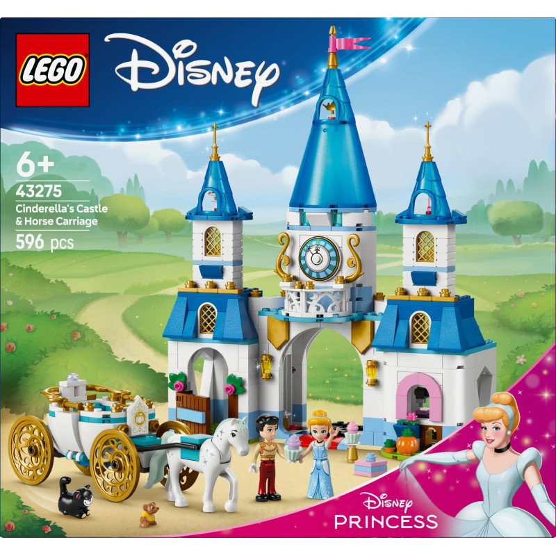 LEGO Disney Princess Cinderella's Castle & Horse Carriage