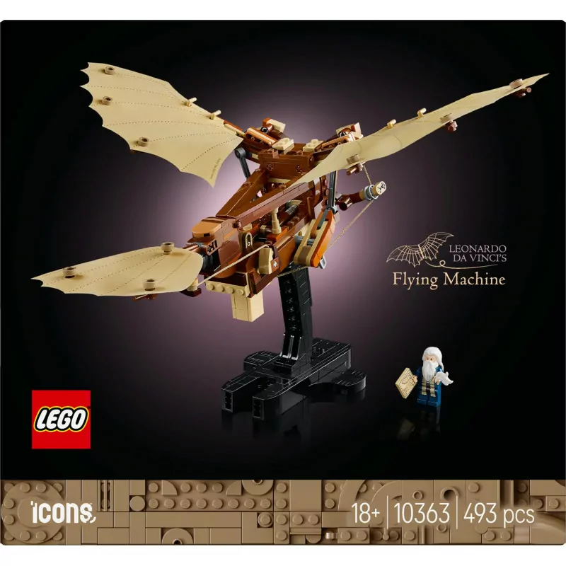 LEGO Icons Leonardo da Vinci's Flying Machine 10363