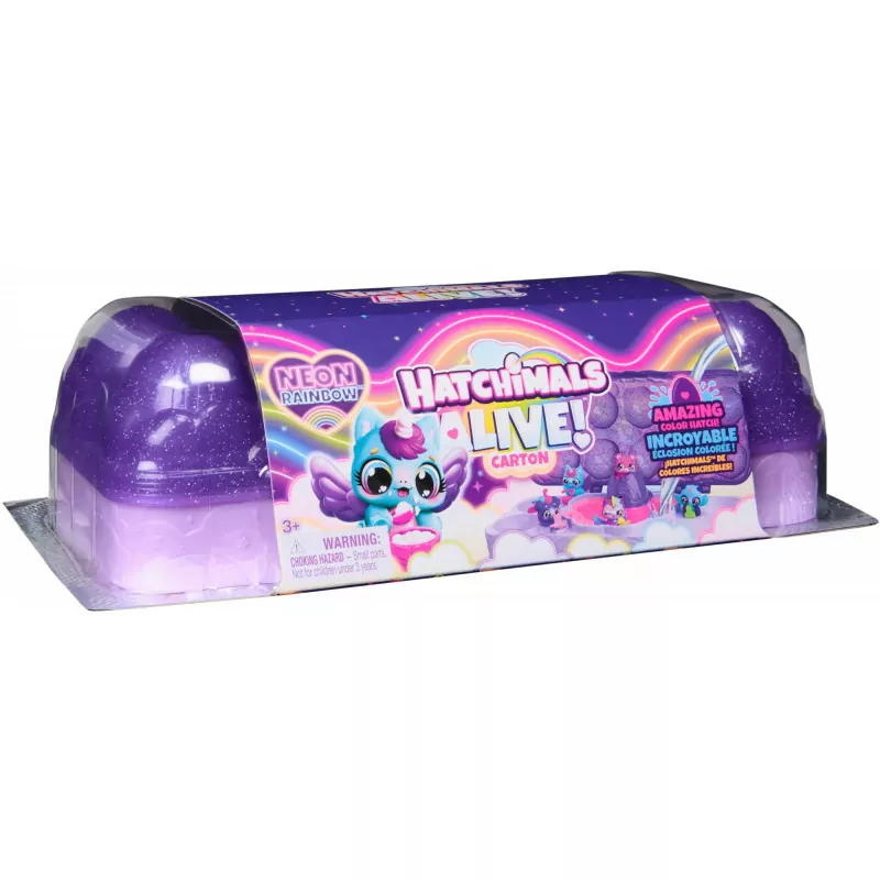 Hatchimals Alive Neon Rainbow Carton - Afterpay Available!